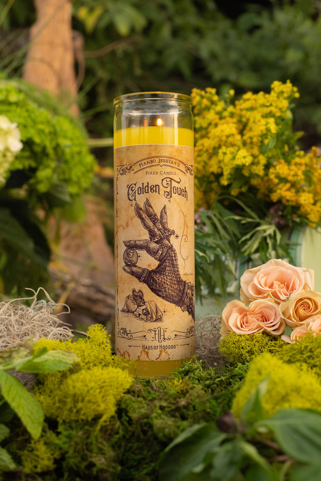 The Golden Touch Fixed Candle – The Weaving of Understanding