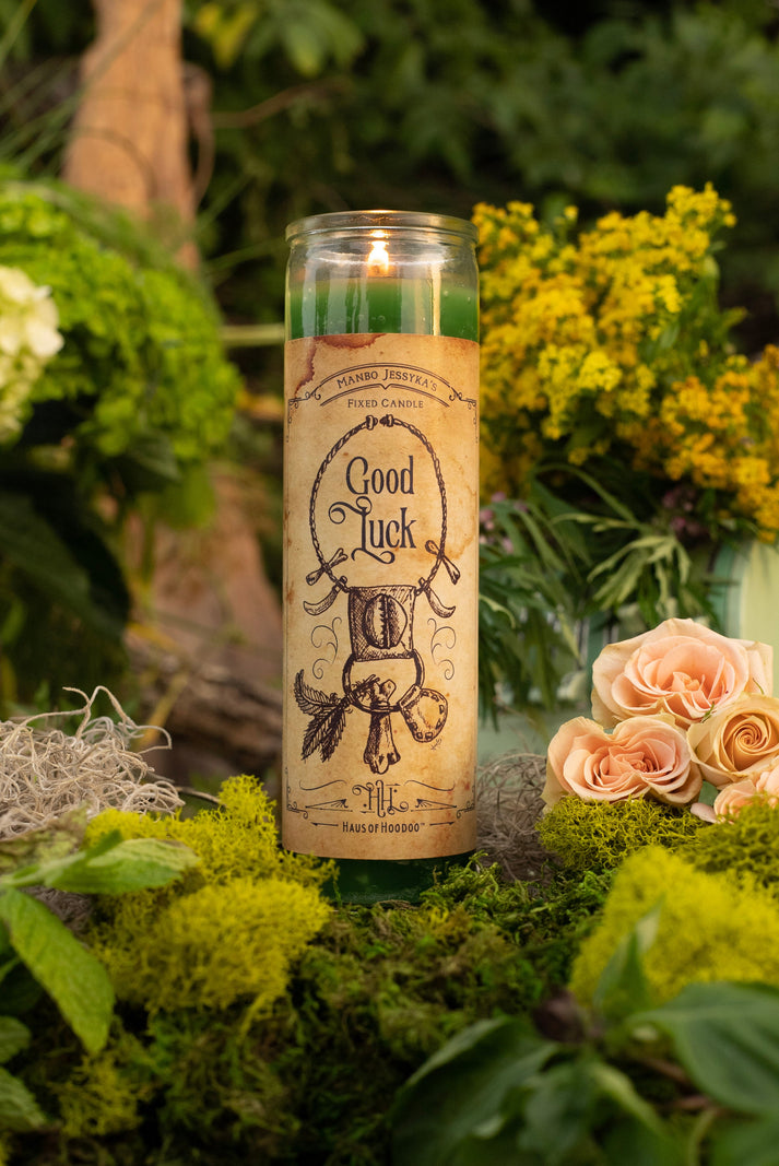 Good Luck Fixed Candle – The Weaving of Understanding