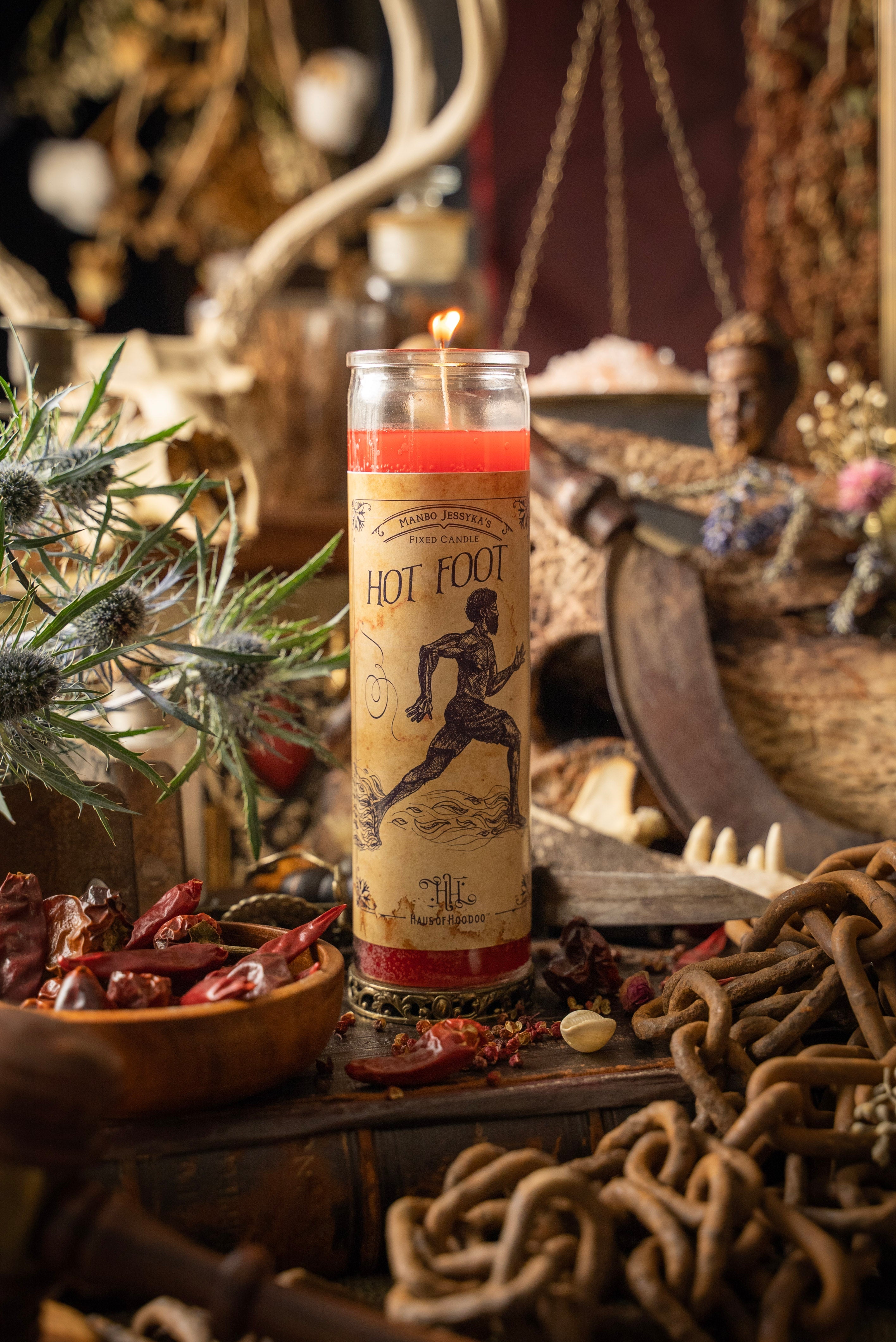Hot Foot Fixed Candle – The Weaving of Understanding