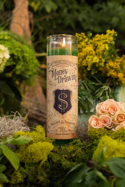Money Drawing Fixed Candle – The Weaving of Understanding