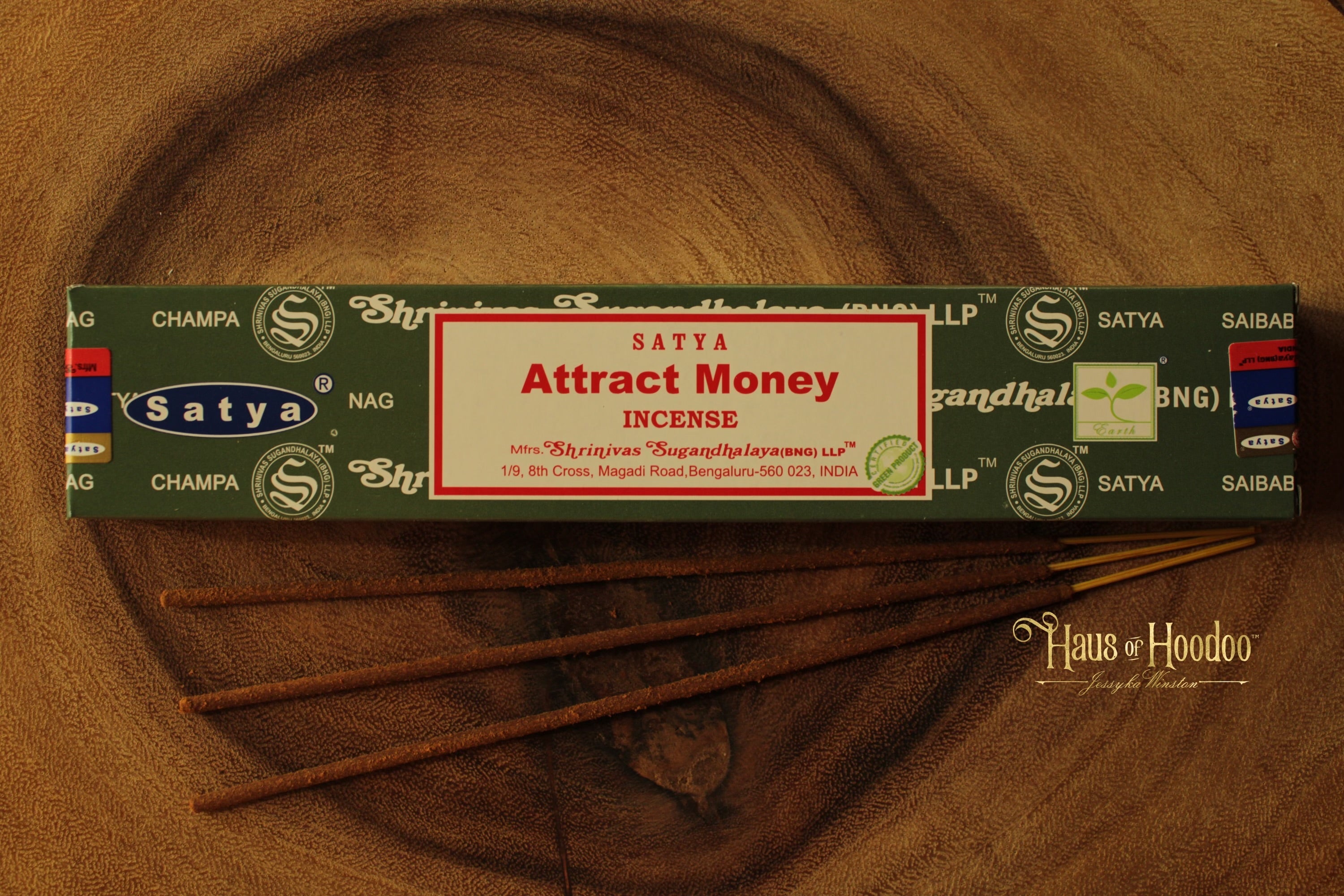 Satya Attract Money Incense Sticks – The Weaving of Understanding