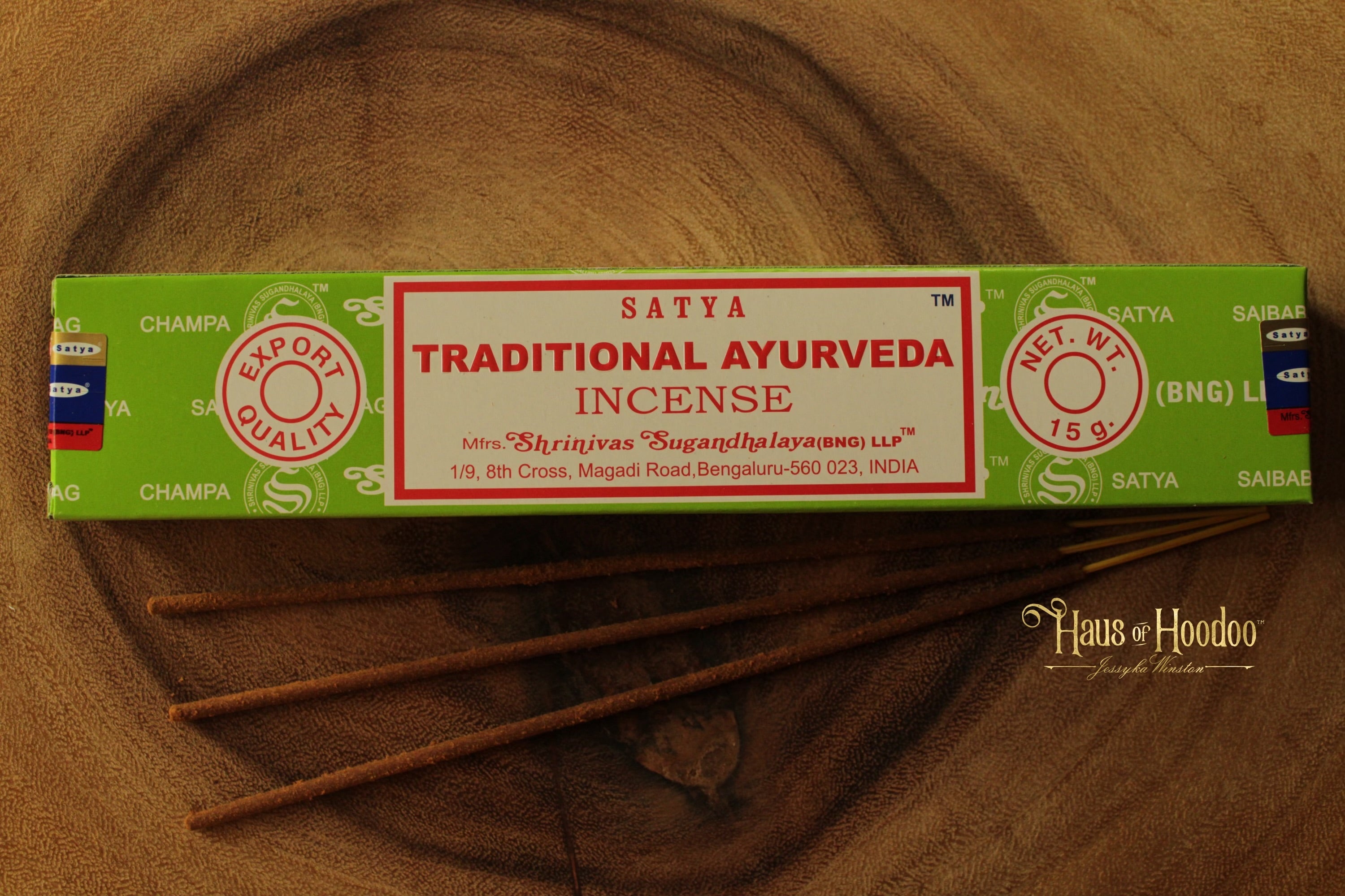 Satya Traditional Ayurveda Incense Sticks – The Weaving of Understanding